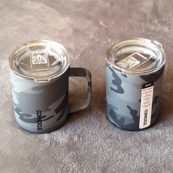 Corkcicle | Dining | Set2 Nwt Corkcicle 6 Oz Insulated Mugs Camo | Poshmark